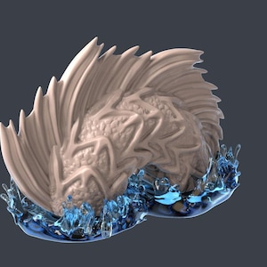 Leviathan | Sea Monster | Sea Serpent | Ocean Miniature | Underwater ...