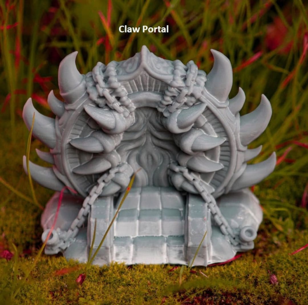 Demonic Portal/hell Portal/teleport/portal Miniature - Tabletop Terrain ...