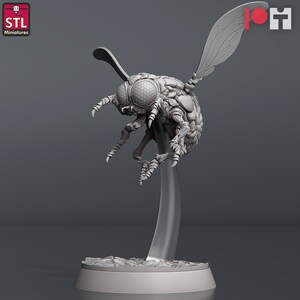 Giant Fly Set Giant Flies Giant Insects Giant Bugs Frostgrave Fly Swarm ...