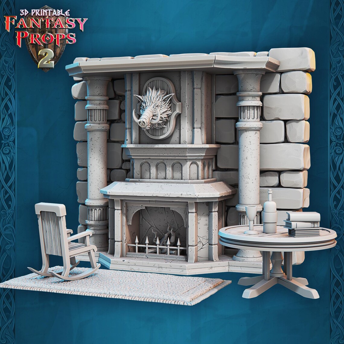 Tavern Miniature Set 5: 32mm Resin Inn, Dnd Tabletop Terrain - Etsy