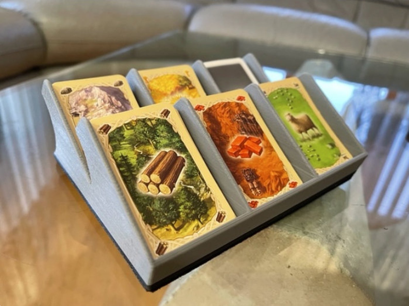 Deck Holder Card Deck Holder Board Game Organizer Board | Etsy