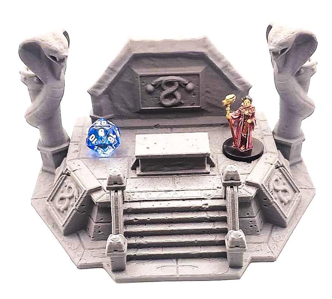 Serpent Altar | Terrain | Dungeons & Dragons | Pathfinder | TTRPG ...