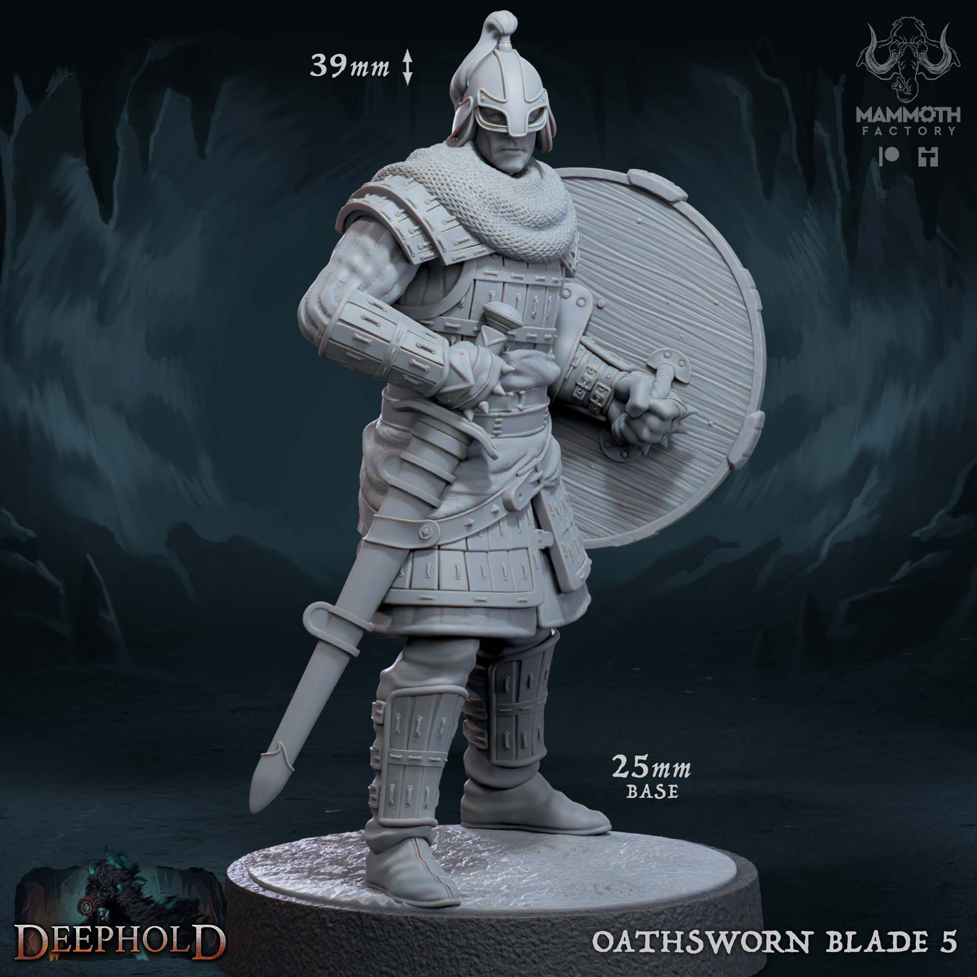 Deephold Oathsworn Blades Dungeons and Dragons D&D Miniatures - Etsy