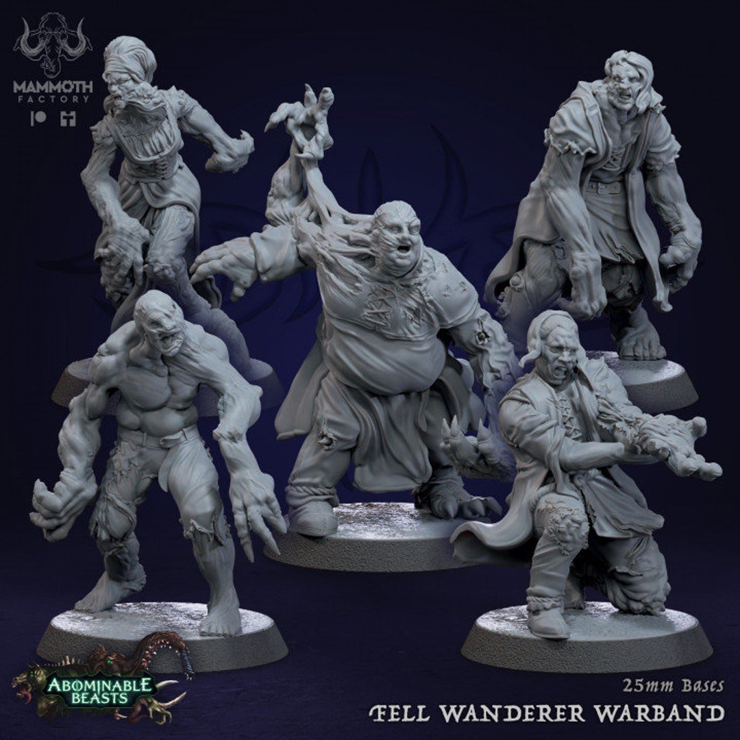 Fell Wanderer Warband Zombie | D&D 5e | Dungeons and Dragons | Fantasy ...