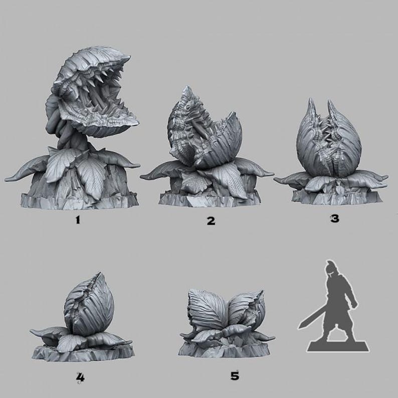 Massive Carnivorous Plants | Forest | | RESIN | Fantasy | Dnd | RPG ...