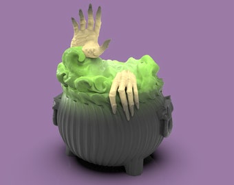 Witch Cauldron Dungeons and Dragons, Pathfinder, Tabletop Gaming 28mm ...