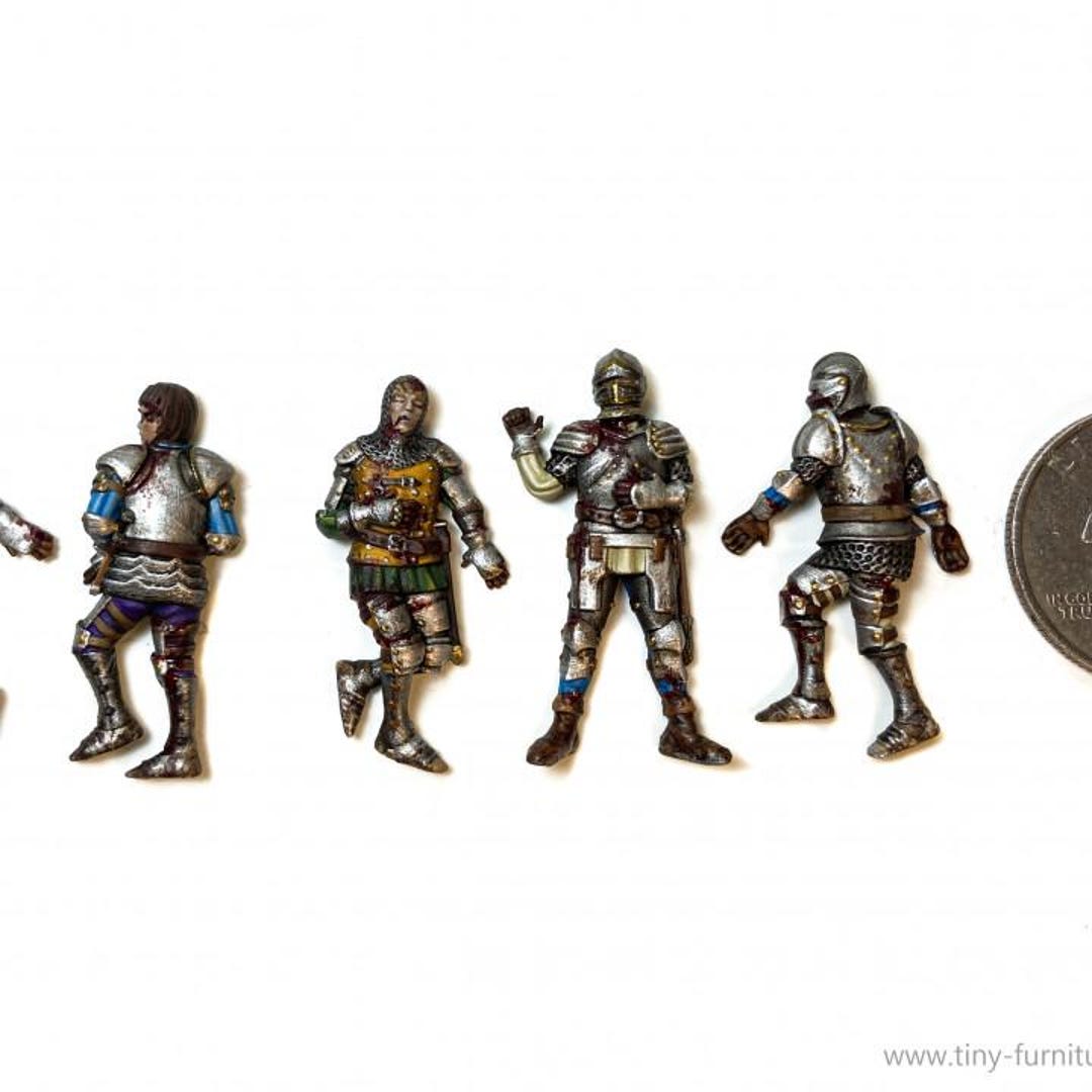 5 Dead Knights | Dungeons & Dragons | Monster| TTRPG | 28mm Miniature ...
