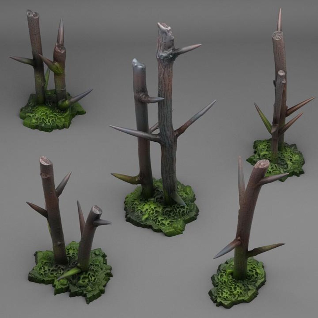 Dangerous Trees | Forest | | RESIN | Fantasy | Dnd | RPG | Tabletop ...