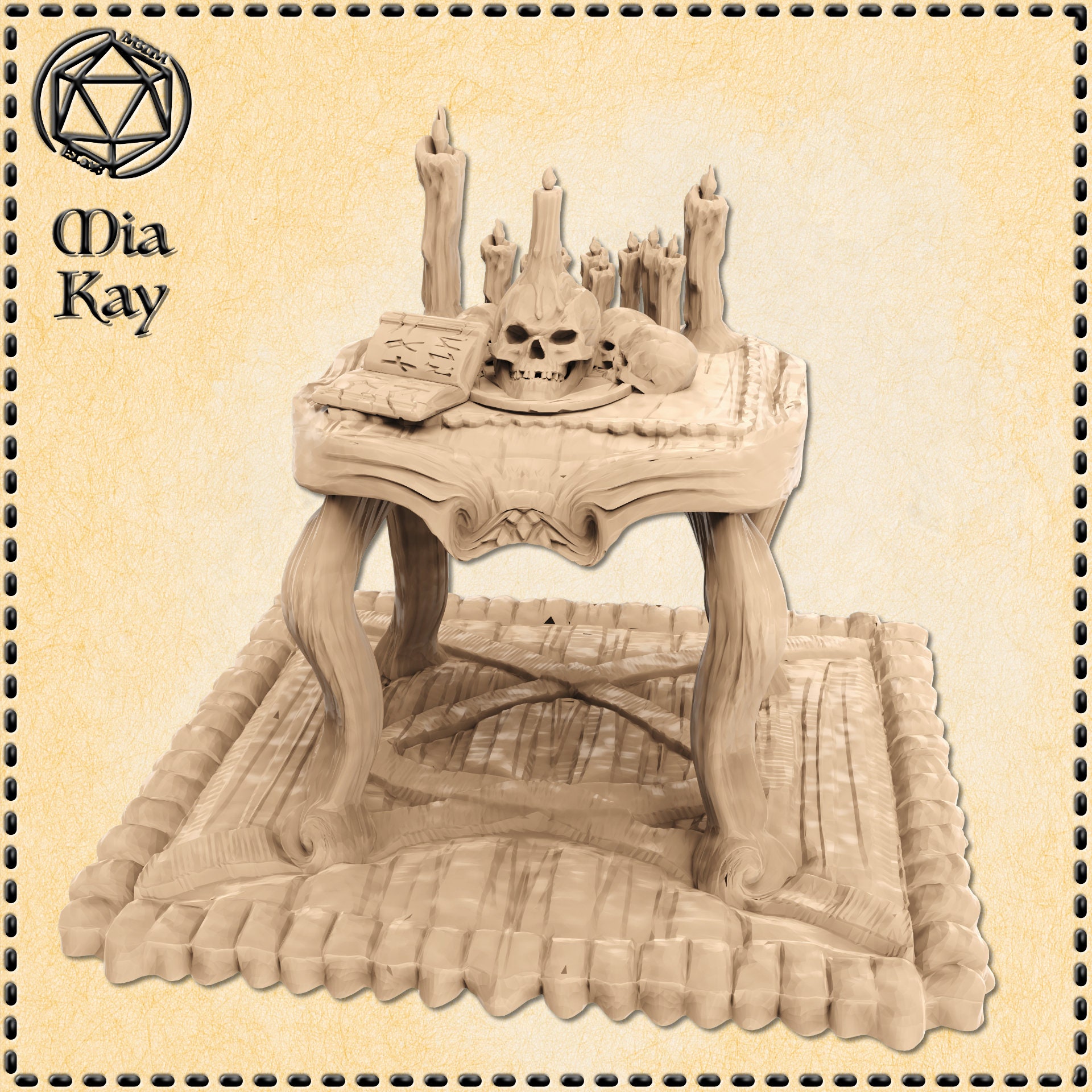 28mm Creepy Alter D&D 5e Dungeons and Dragons Pathfinder - Etsy