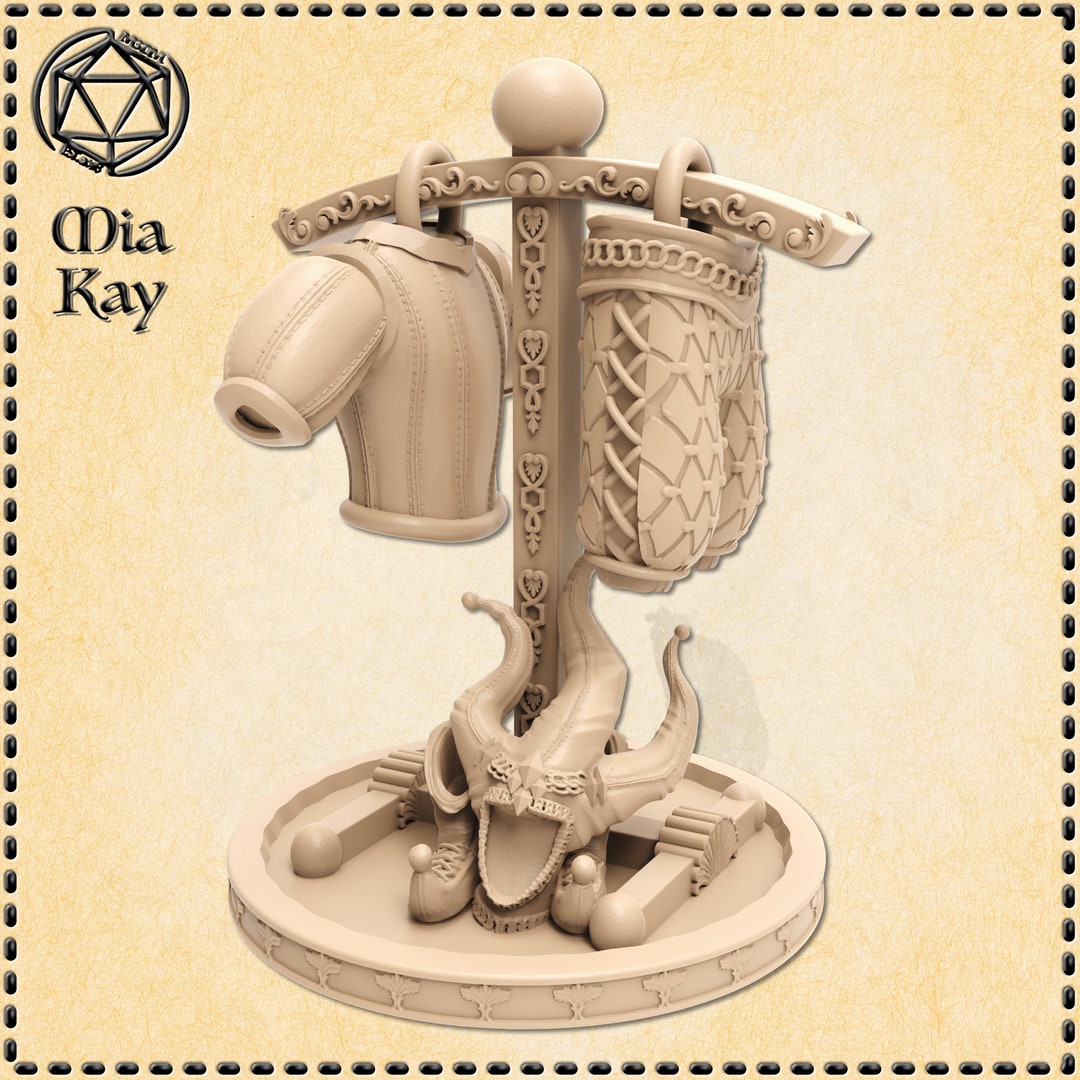 28mm Costume Stand D&D 5e Dungeons and Dragons Pathfinder Fantasy RPG ...