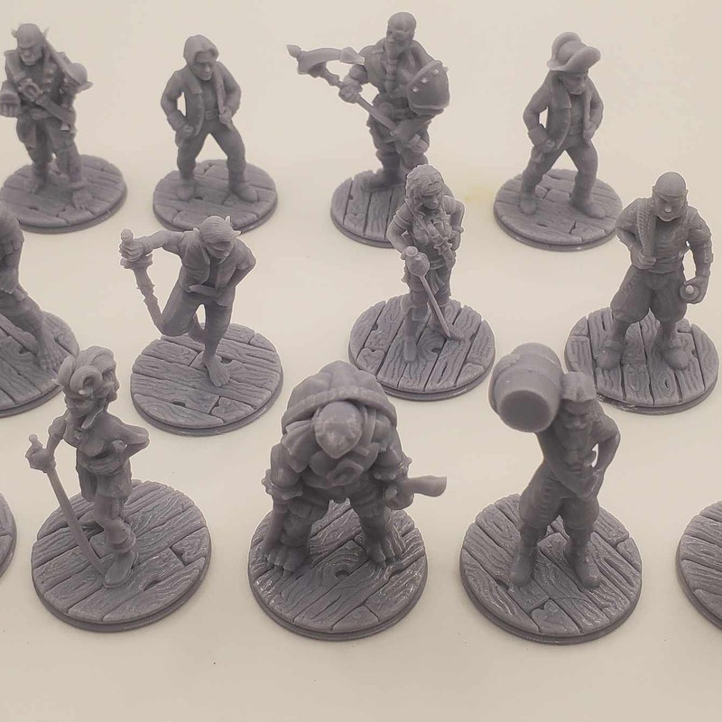 Pirate Miniatures Resin - Etsy