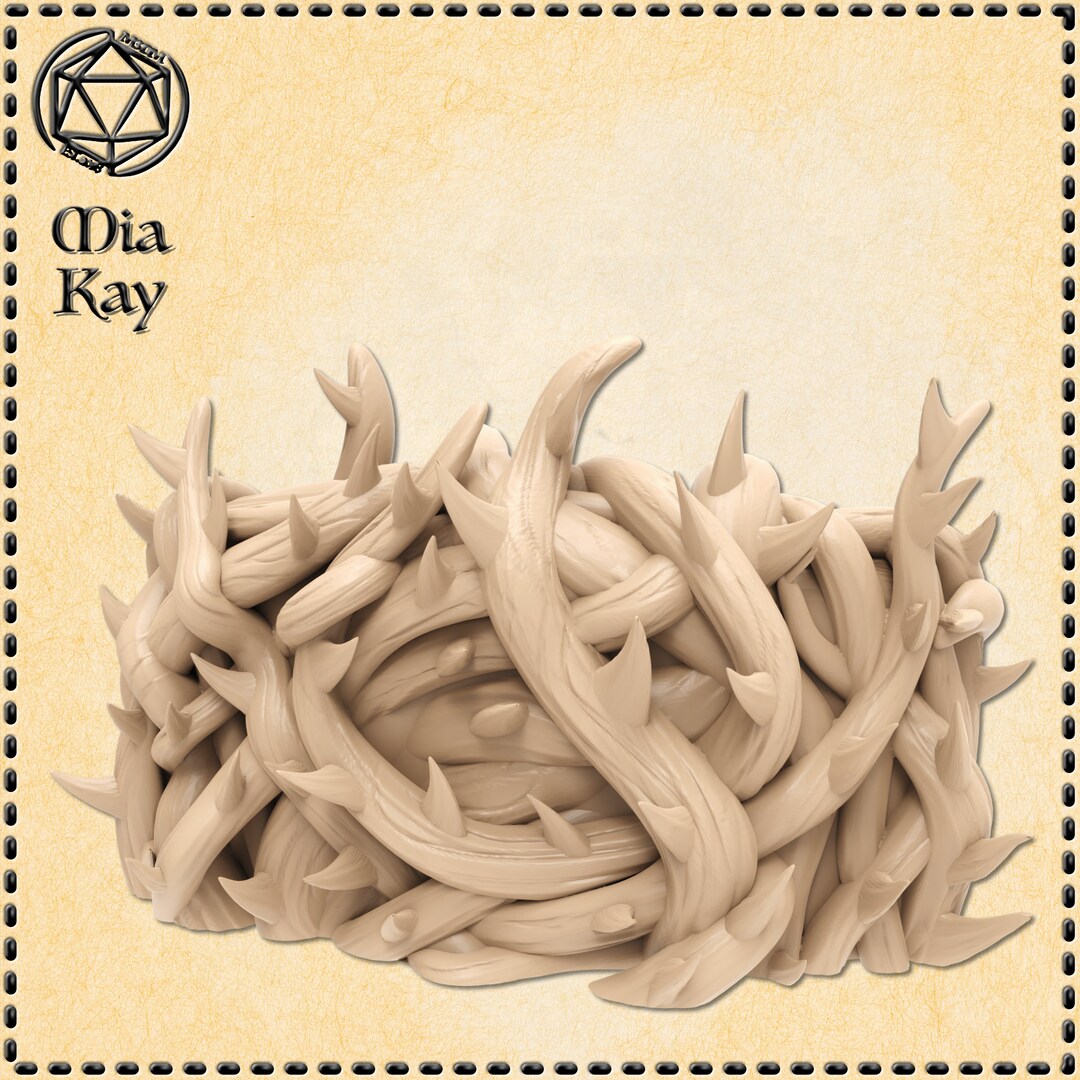 28mm Wall of Thorns | D&D 5e | Dungeons and Dragons | Pathfinder ...