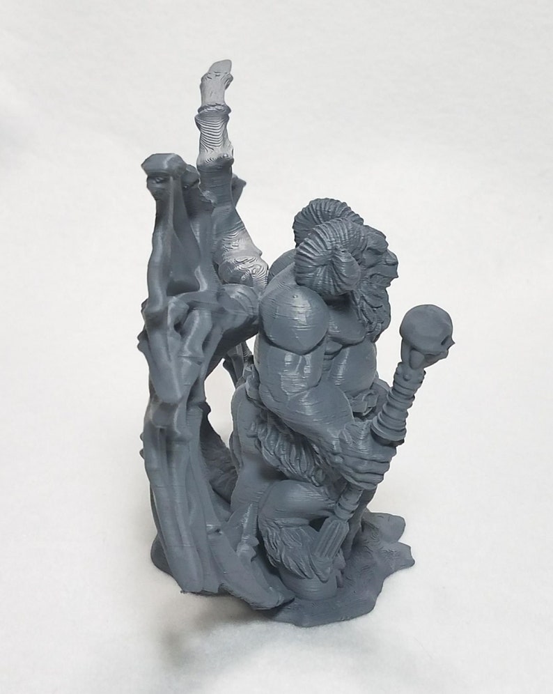 Huge 28mm miniature Orcus for Dungeons & Dragons Pathfinder | Etsy