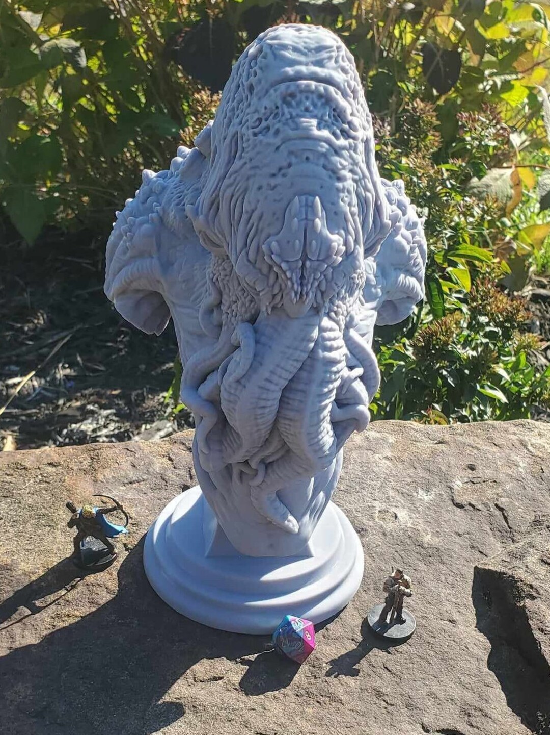 Giant H. P. Lovecraft Cthulhu Bust Statue Over 11" Tall Dungeons ...