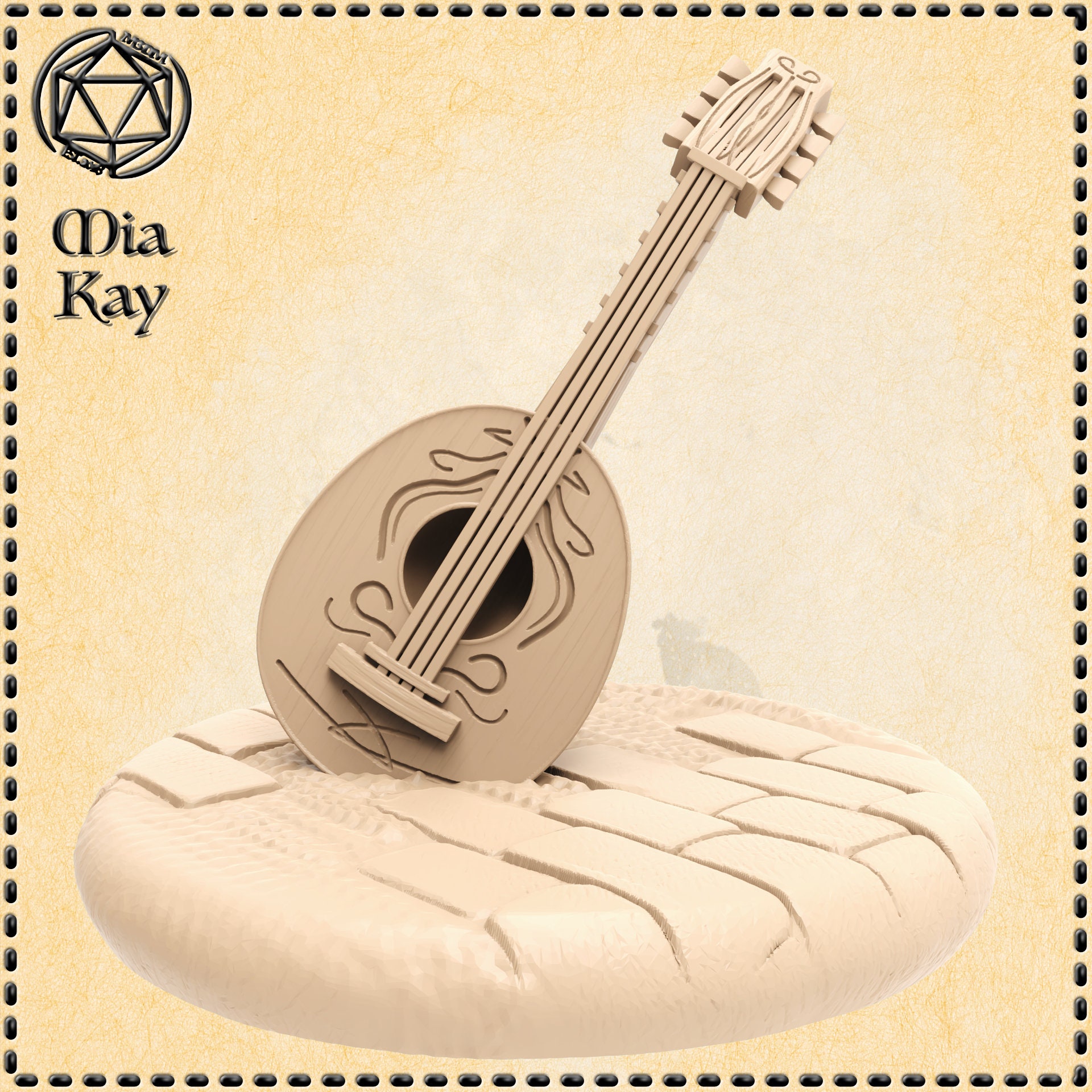 28mm Lute MIMIC | D&D 5e | Dungeons and Dragons | Pathfinder | Fantasy ...