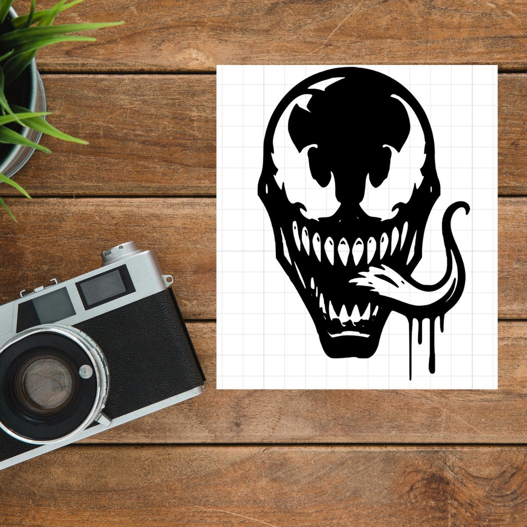 Spiderman Venom Decal - Etsy