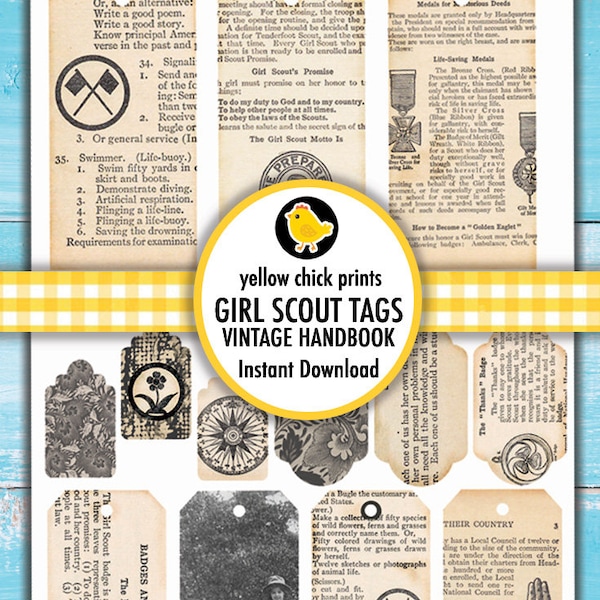 Girl Scout Handbook - Etsy