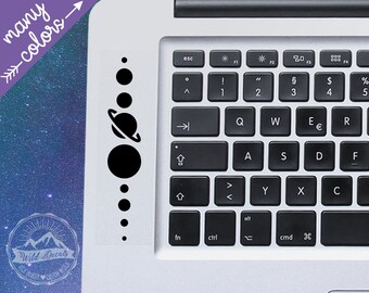 Solar system decal | Etsy