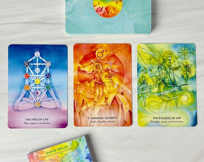 The Tree of Life Oracle Deck | This Oracle Divination Set Has 44 Oracle ...