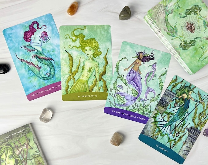 The Sisters of the Sea Oracle Deck This Oracle Divination Set Has 45 ...
