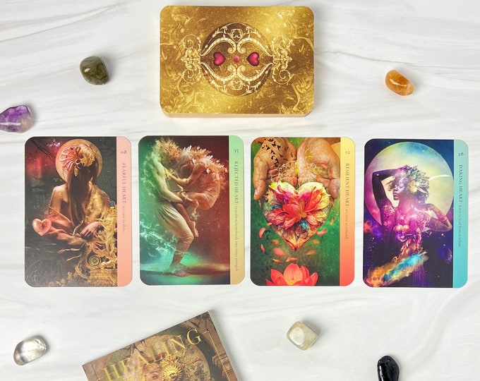 Healing Heart Oracle Deck, Love Letters to Your Soul | This Oracle ...