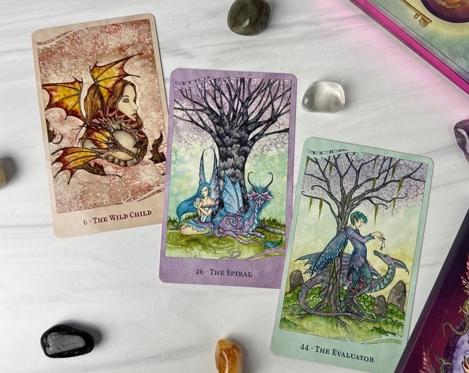 For the Love of Dragons Oracle Deck | This Oracle Cards Deck Has 44 ...