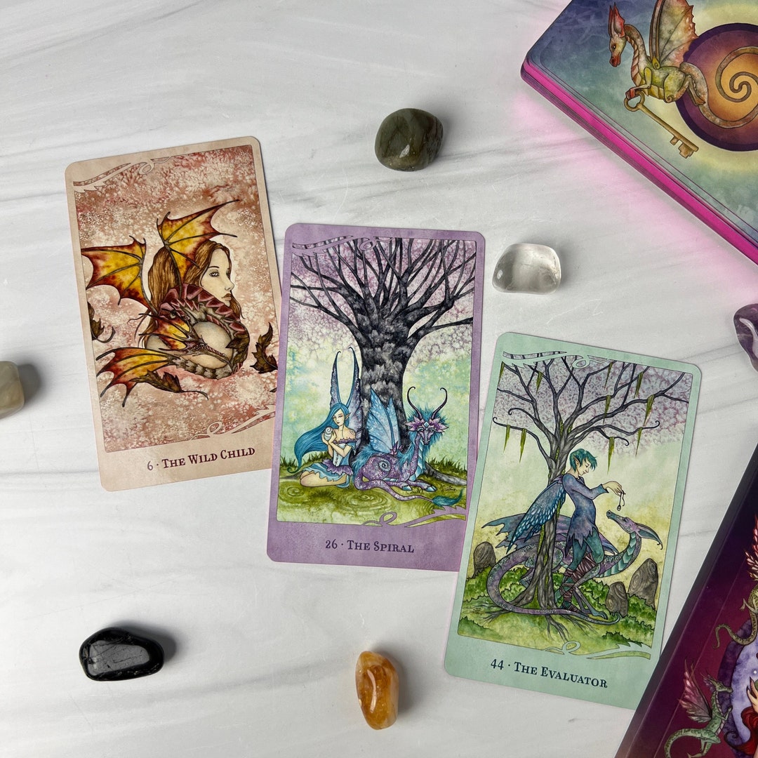 For the Love of Dragons Oracle Deck | This Oracle Cards Deck Has 44 ...