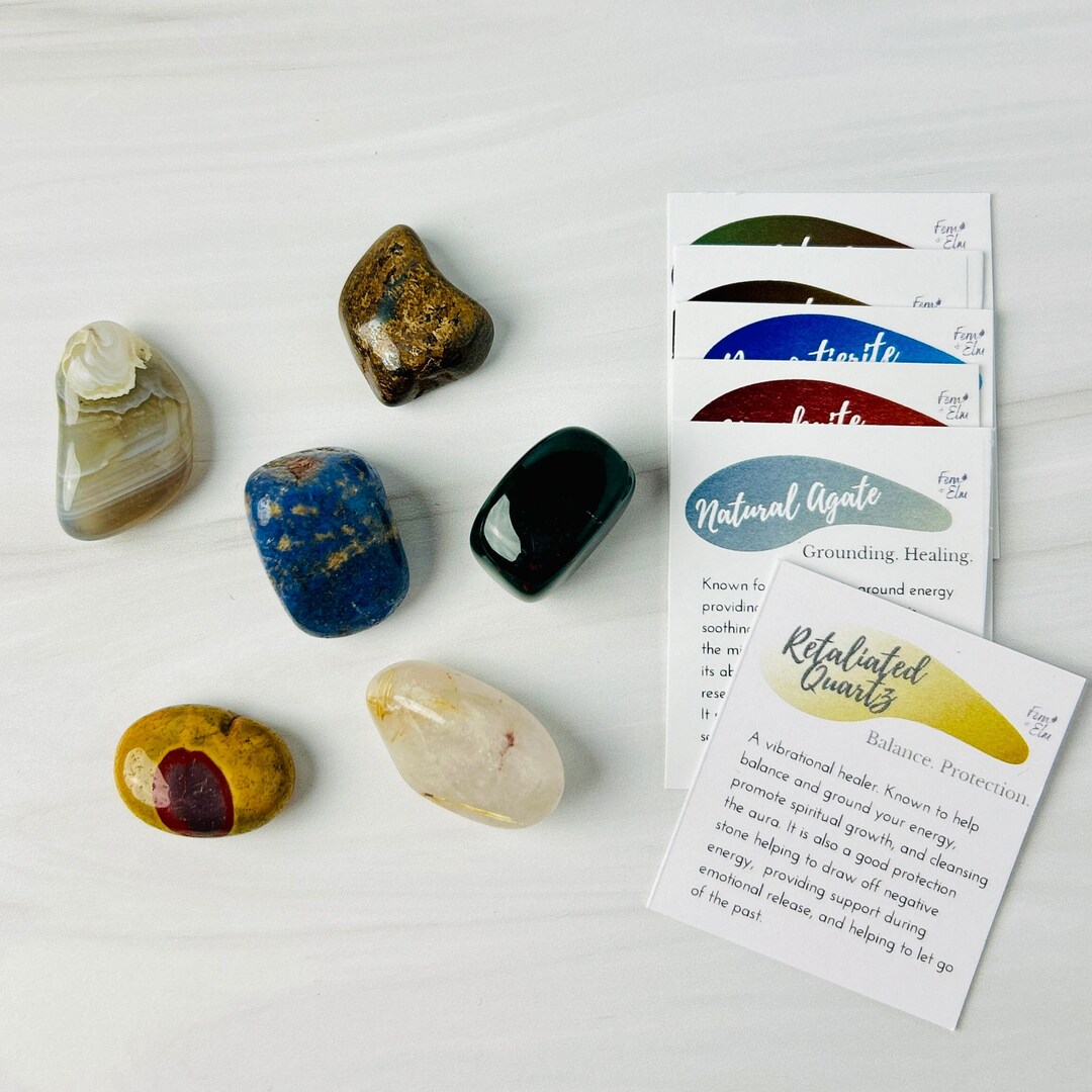 Inner Strength Crystal Set | This Crystal Tumble Gift Box is Full of ...