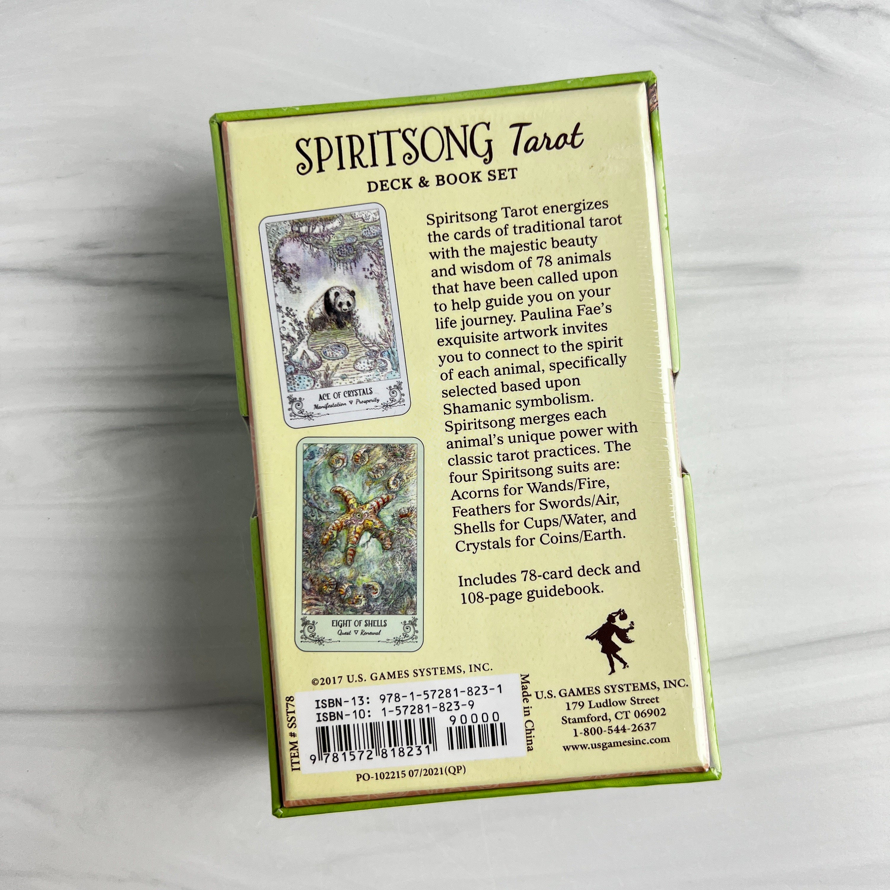 Spiritsong Tarot Deck This Tarot Card Deck Has 78 Cards and - Etsy