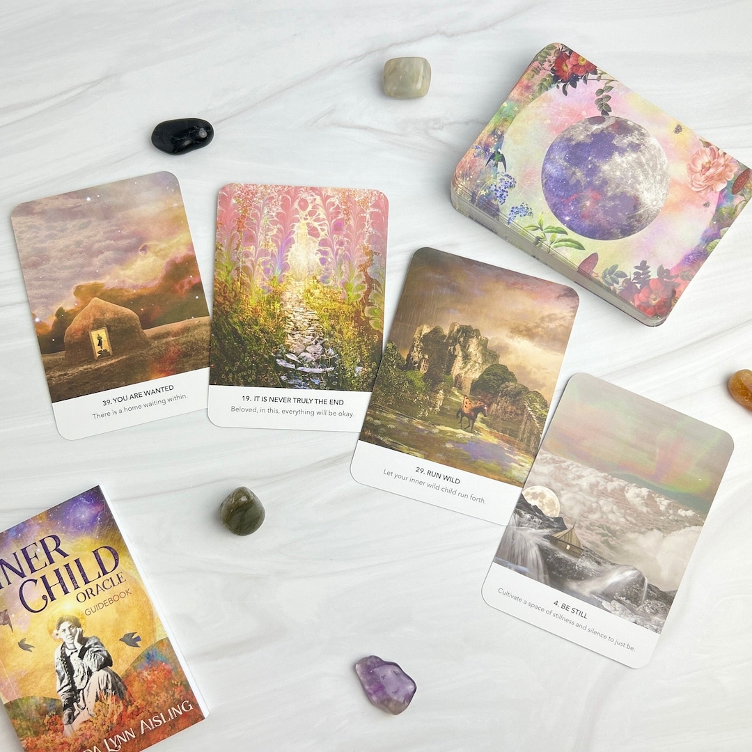 Inner Child Oracle Deck | This Oracle Divination Set Has 44 Oracle ...
