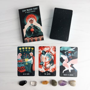 Star Maiden Tarot Deck | This Tarot Cards Deck Has 78 Tarot Cards and ...