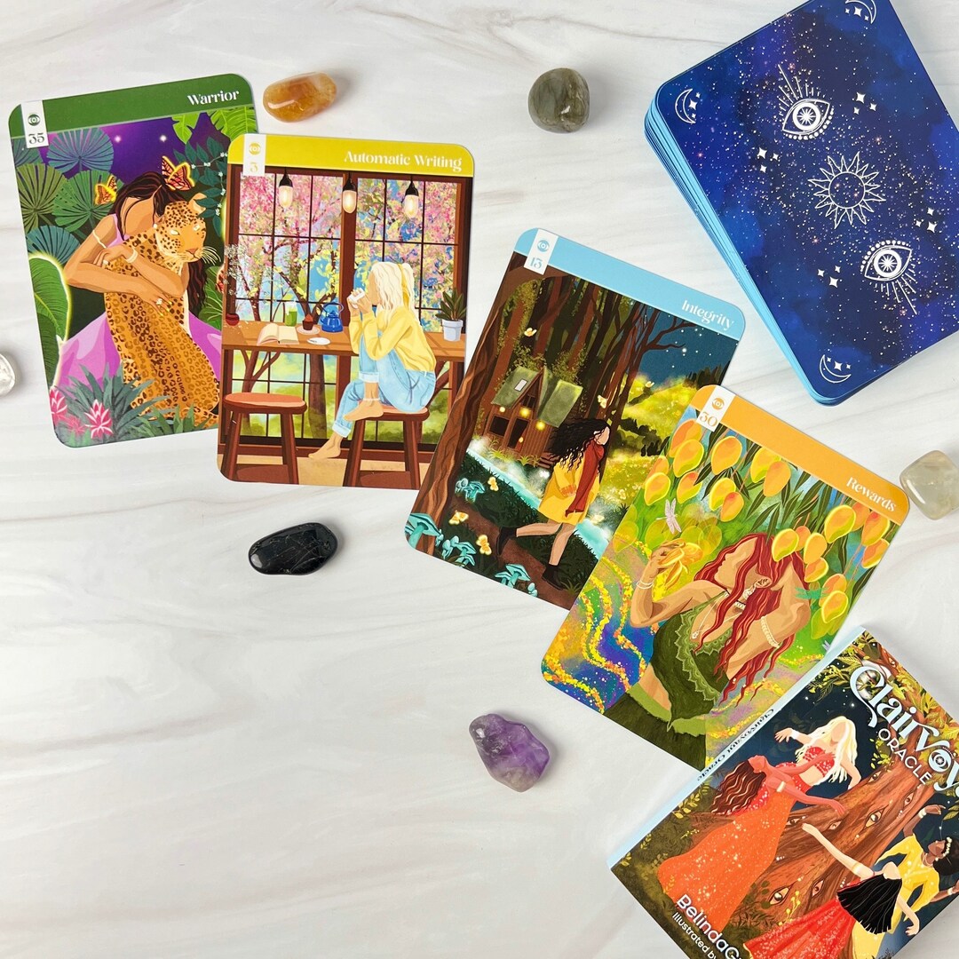 Clairvoyant Oracle Deck | This Oracle Cards Deck Has 36 Oracle Cards ...
