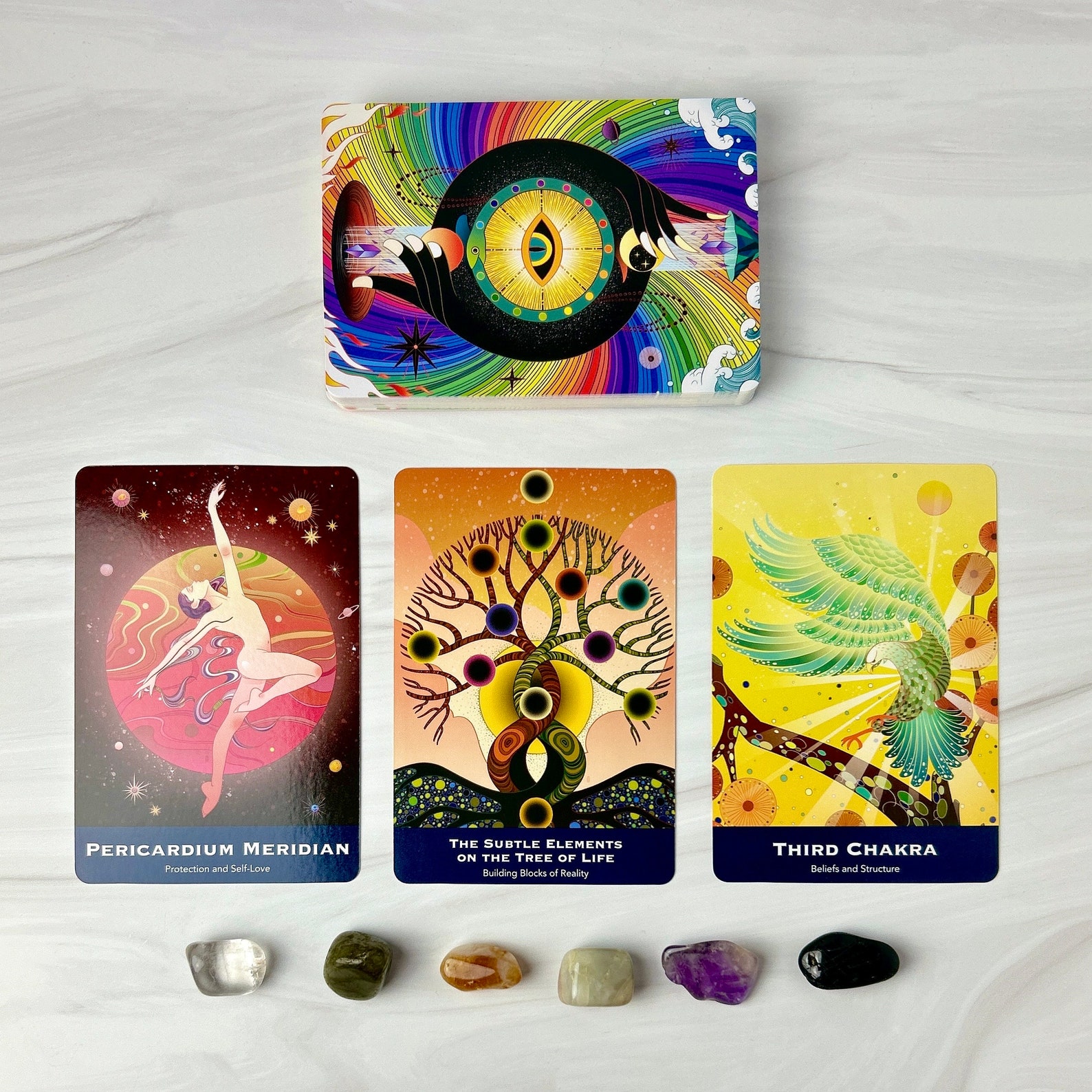 The Subtle Body Oracle Deck, Chakra Deck This Oracle Divination Set Has ...