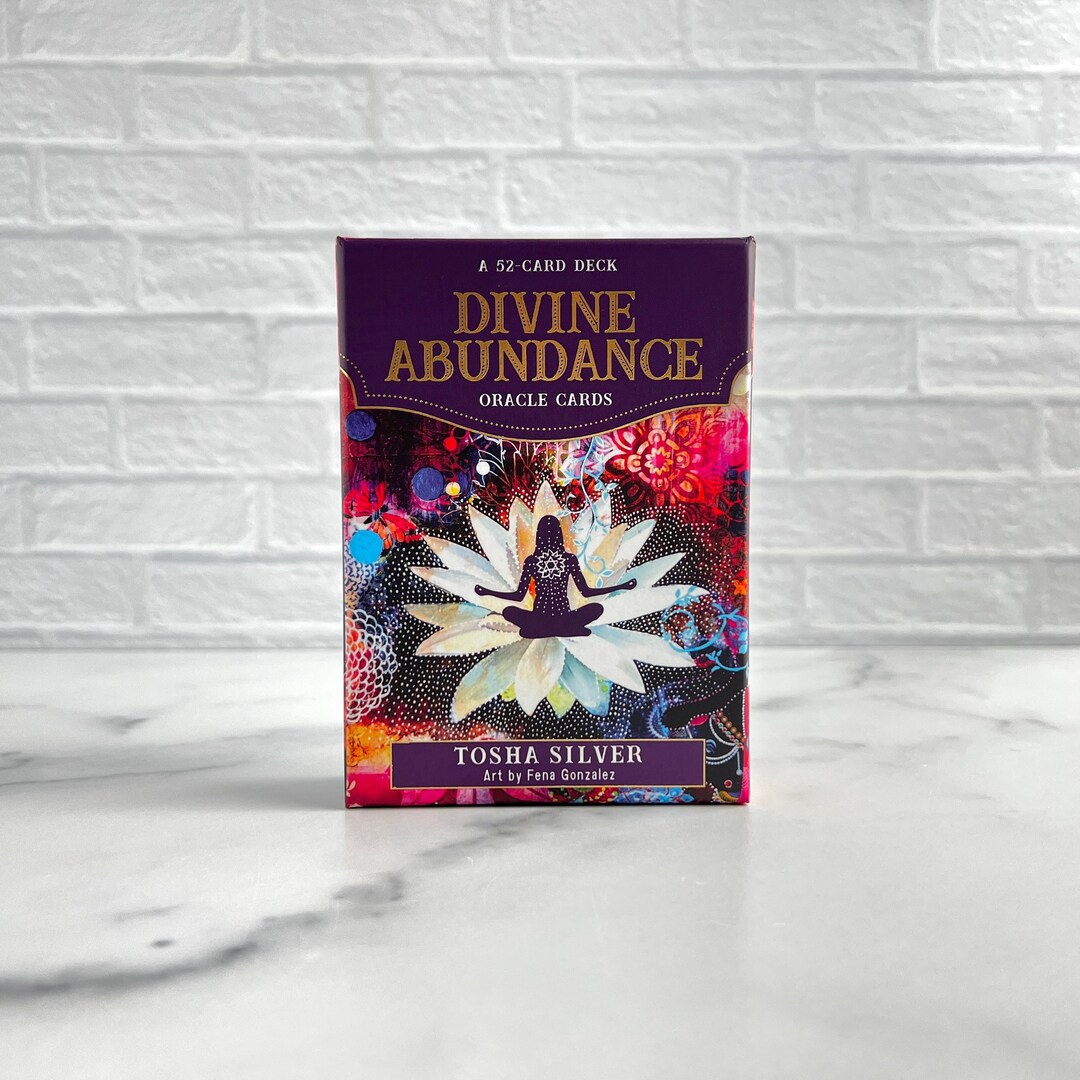 Divine Abundance Oracle Deck This Oracle Cards Deck Has 51 Affirmation ...