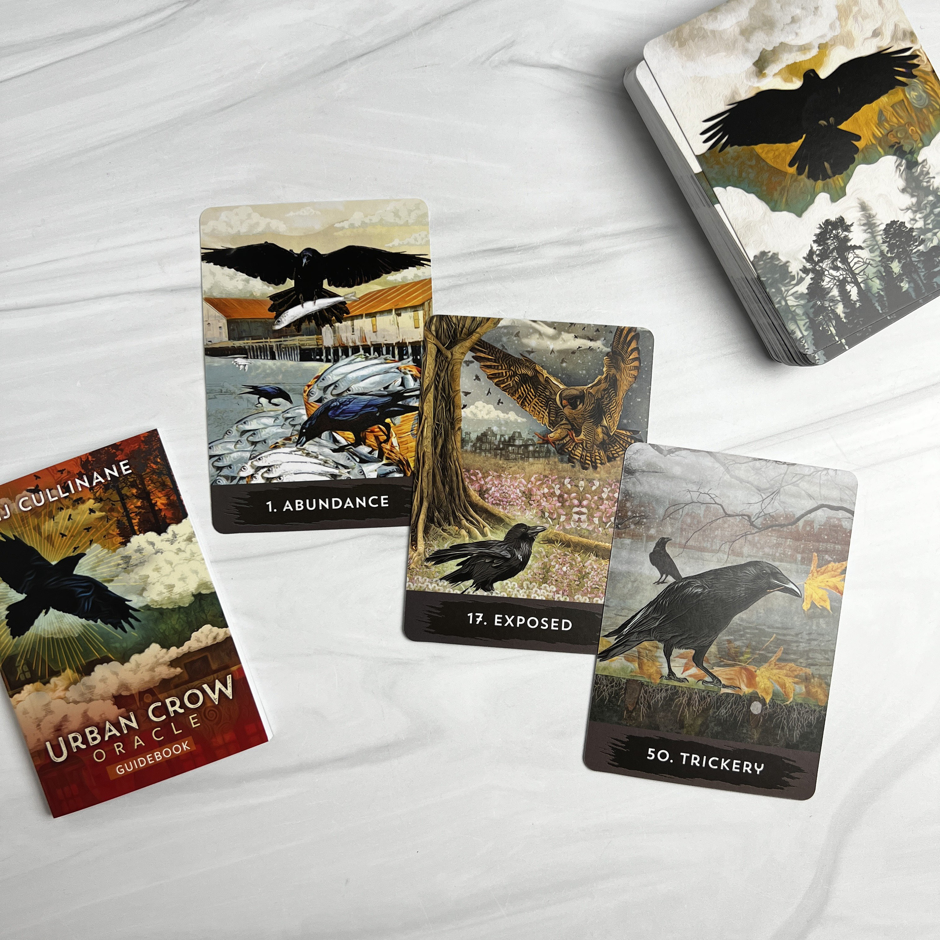 Urban Crow Oracle Deck This Oracle Cards Deck Has 54 Oracle - Etsy