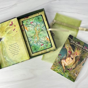 The Tree Keepers Oracle Deck | This Oracle Divination Set Has 44 Oracle ...