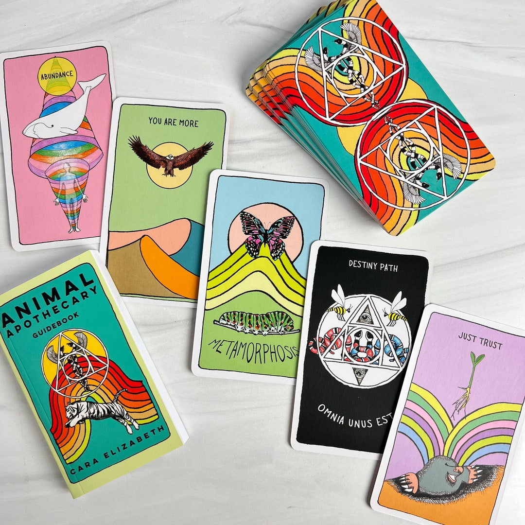 Animal Apothecary Oracle Deck | This Oracle Cards Deck Has 44 Oracle ...