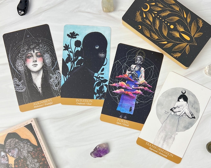 Soul Mirror Oracle Deck | This Oracle Divination Set Has 42 Oracle ...