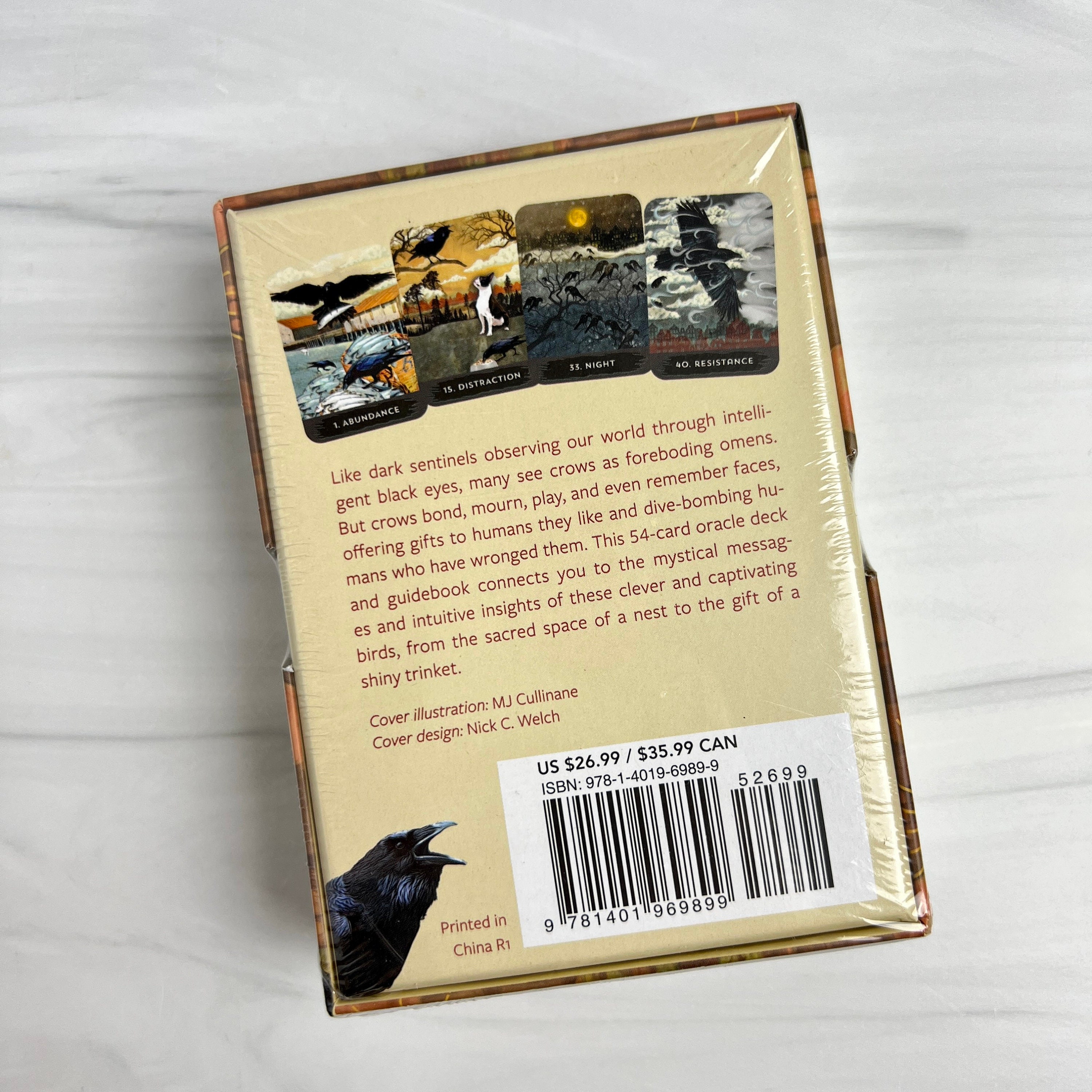 Urban Crow Oracle Deck This Oracle Cards Deck Has 54 Oracle - Etsy