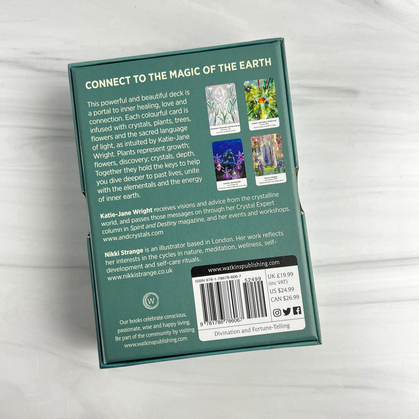 Earth Alchemy Oracle Deck This Oracle Card Deck Has 45 Cards - Etsy UK