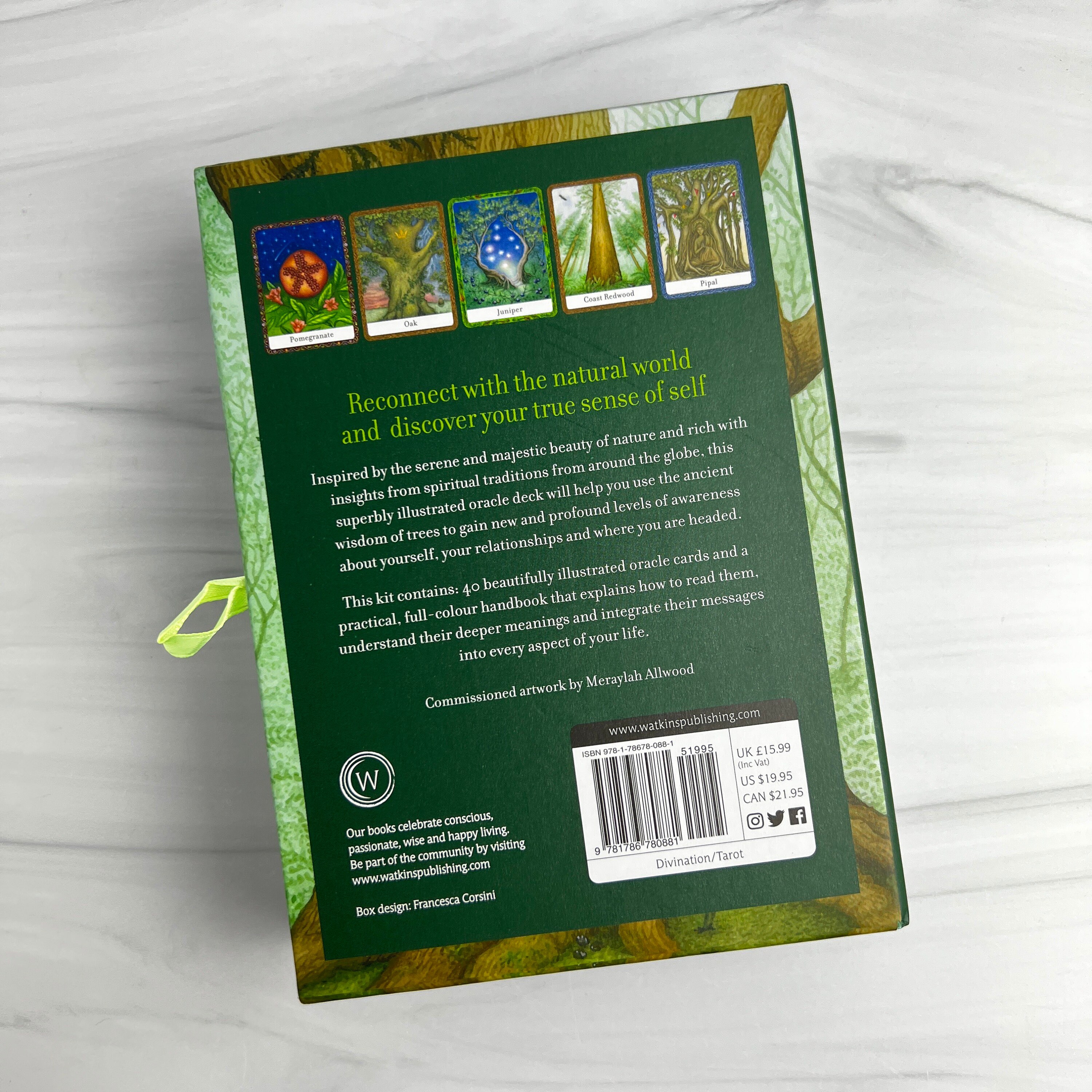 The Wisdom Of Trees Oracle Deck This Oracle Card Deck Has 40 Etsy