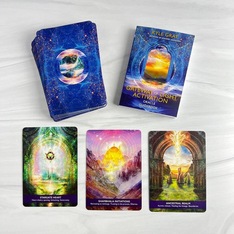 Gateway of Light Oracle Deck This Oracle Card Deck Has 44 - Etsy