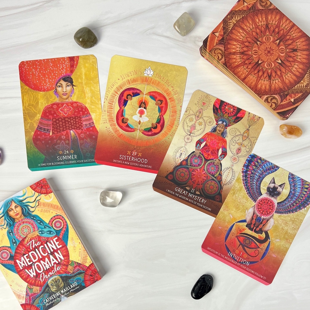 The Medicine Woman Oracle Deck This Oracle Divination Set Has 49 Oracle ...