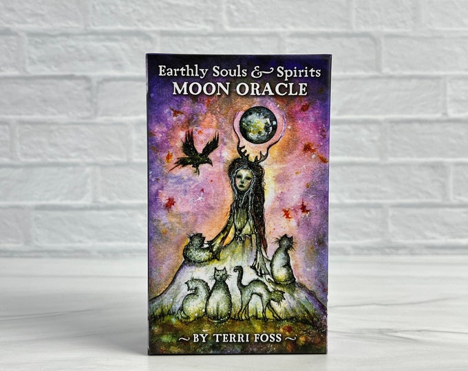 Earthly Souls & Spirits Moon Oracle Deck | This Oracle Cards Deck Has ...