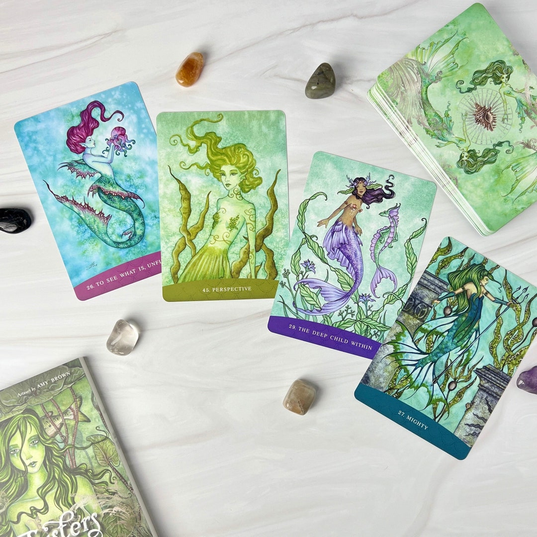 The Sisters of the Sea Oracle Deck | This Oracle Divination Set Has 45 ...
