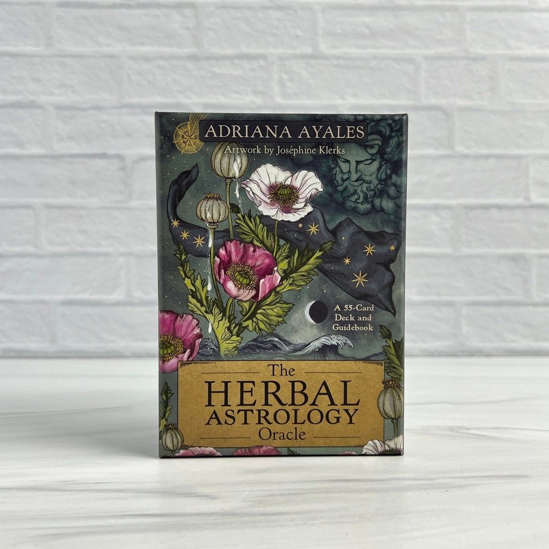 The Herbal Astrology Oracle Deck | This Oracle Cards Deck Has 55 Oracle ...