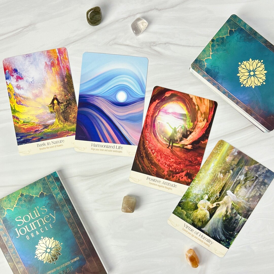 Soul's Journey Oracle Deck: 44 Divination Cards & Guidebook - Etsy