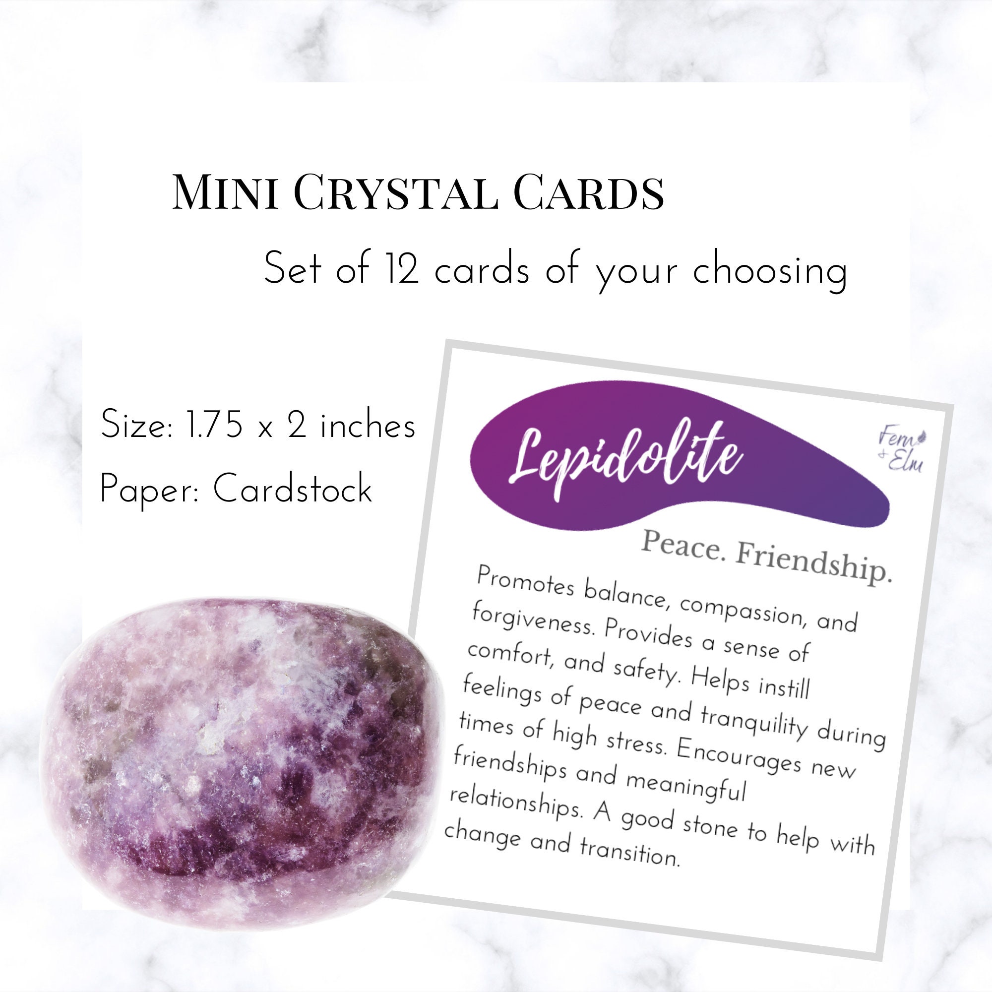 Crystal Cards | Mini Information Cards to Learn About Crystals ...