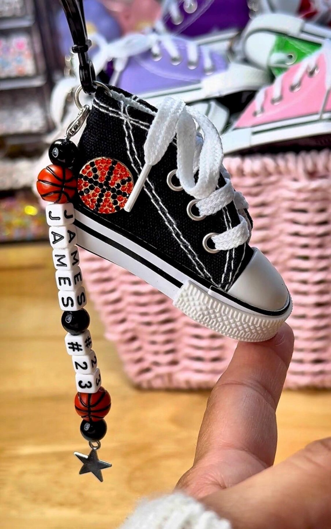 Converse Chuck Taylor All Star- Style Shoe Keychain / Backpack / Purse ...