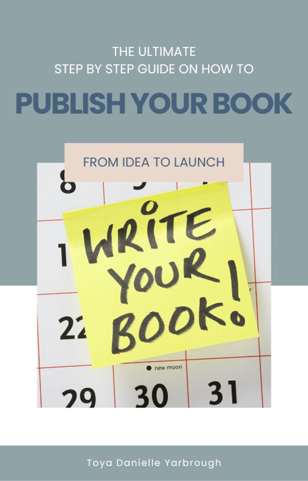 Simple Step by Step Guide on How to Write and Publish Your Own Book - Etsy